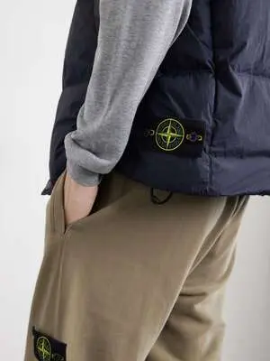 Stone Island Garment-dyed Quilted Shell Gilet
