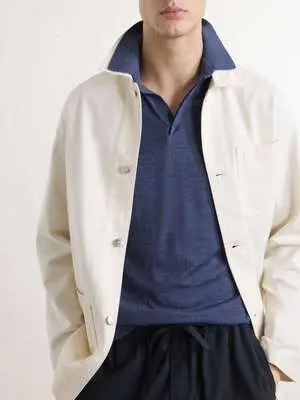 Sease Virgin Wool Polo Sweater