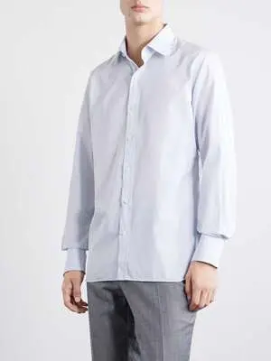 TOM FORD Striped Cotton-poplin Shirt
