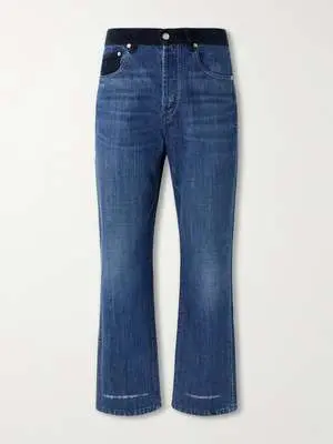 WALES BONNER Straight-leg Jeans - Blue