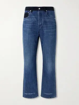 WALES BONNER Straight-leg Jeans - Blue