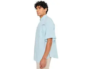 Columbia Pfg Tamiami Ii Short Sleeve Shirt Clothing Marine Light - Blue