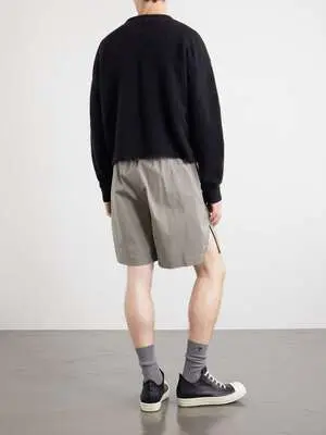 Rick Owens Alpaca Wool-blend Crewneck Sweater