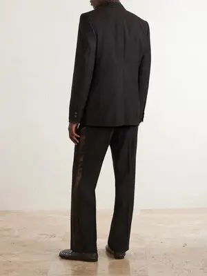 WALES BONNER Alto Virgin Wool Blazer