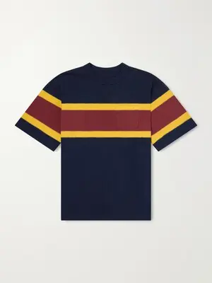 Sacai Chusen-dyed Cotton-jersey T-shirt