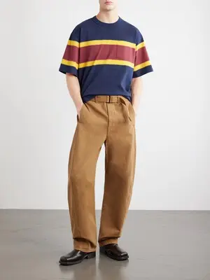Sacai Chusen-dyed Cotton-jersey T-shirt