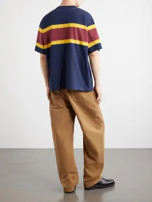 Sacai Chusen-dyed Cotton-jersey T-shirt