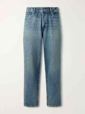 Rag & Bone Rb Baggy Wide-leg Jeans - Blue