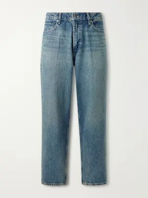 Rag & Bone Rb Baggy Wide-leg Jeans - Blue