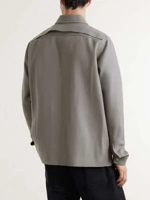 Rick Owens Brad Wool-drill Jacket
