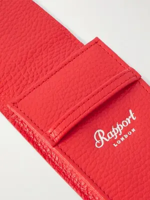 RAPPORT LONDON Portobello Full-grain Leather Watch Pouch