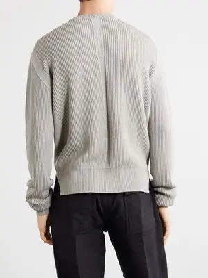 Rick Owens Fisherman Virgin Wool Sweater