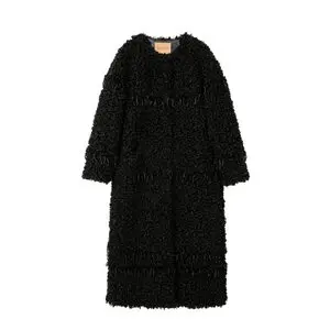 JAKKE Arc Lines Coat - Black