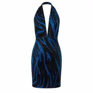 CHIARELLA Lujuria Sequin Mini Dress