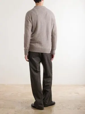 PIACENZA CASHMERE 1733 Cashmere And Silk-blend Polo Sweater