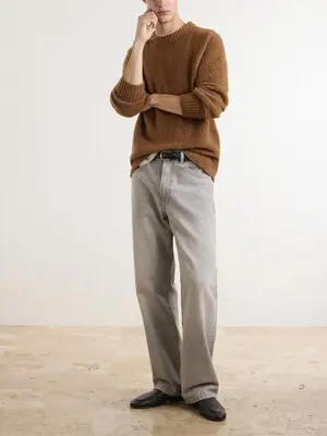 PIACENZA CASHMERE 1733 Virgin Wool Sweater - Brown
