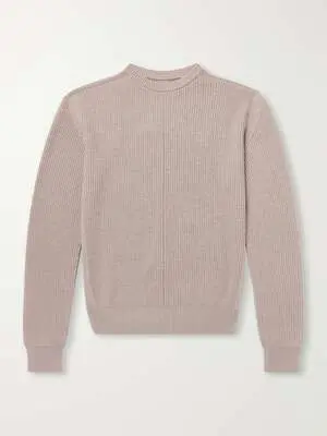 Rick Owens Fisherman Virgin Wool Sweater - Beige