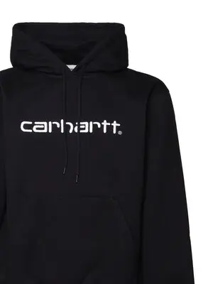 Carhartt Work In Progress Logo Cotton Hoodie