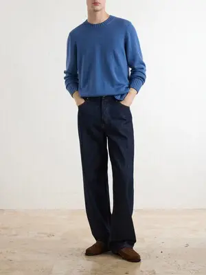 PIACENZA CASHMERE 1733 Virgin Wool Sweater - Blue