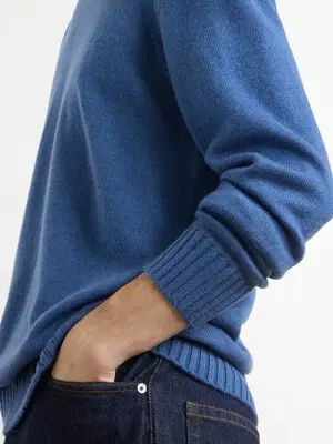 PIACENZA CASHMERE 1733 Virgin Wool Sweater - Blue