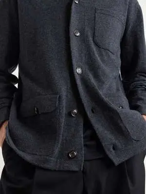 PIACENZA CASHMERE 1733 Cashmere Cardigan With Patch Pockets