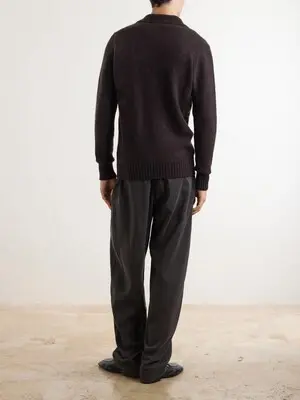 PIACENZA CASHMERE 1733 Cashmere And Silk-blend Polo Sweater