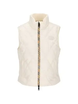 Burberry Down Vest - White