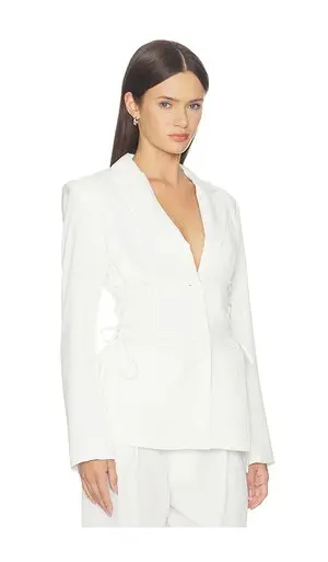 Superdown Jennifer Lace Up Blazer