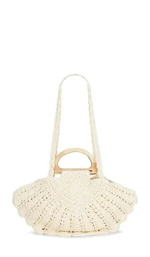8 Other Reasons Hand Crochet Shell Clutch Bag