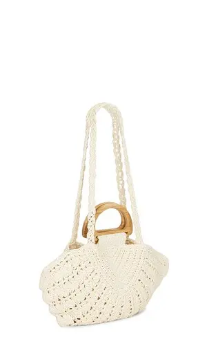 8 Other Reasons Hand Crochet Shell Clutch Bag