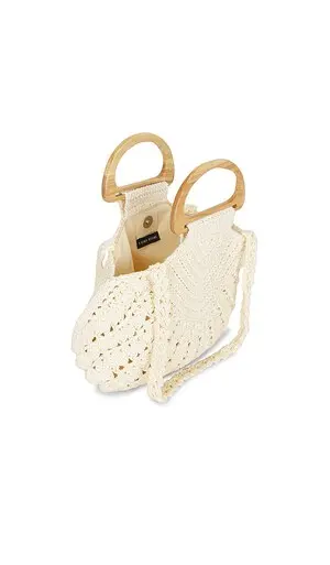 8 Other Reasons Hand Crochet Shell Clutch Bag