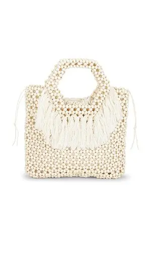 8 Other Reasons Beaded Wooden Tote Bag