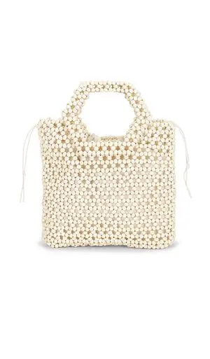 8 Other Reasons Beaded Wooden Tote Bag