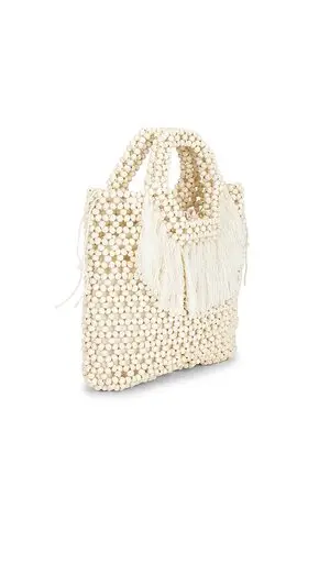 8 Other Reasons Beaded Wooden Tote Bag