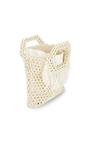 8 Other Reasons Beaded Wooden Tote Bag