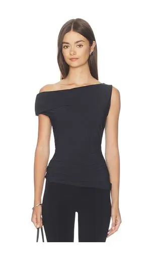 AGOLDE Carlin Top - Black