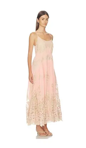 Sea Gracelyn Lace Embroidered Maxi Slip Dress