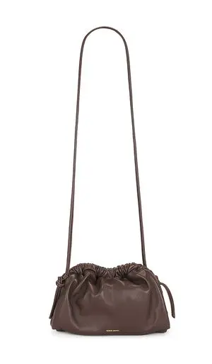 MANSUR GAVRIEL Mini Cloud Clutch Bag - Chocolate