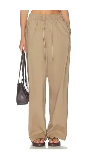 SKIMS Oversized Drawstring Pant - Desert