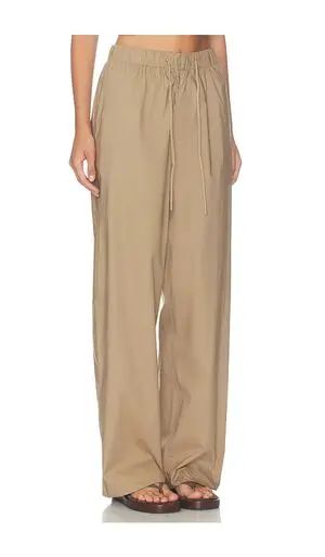 SKIMS Oversized Drawstring Pant - Desert