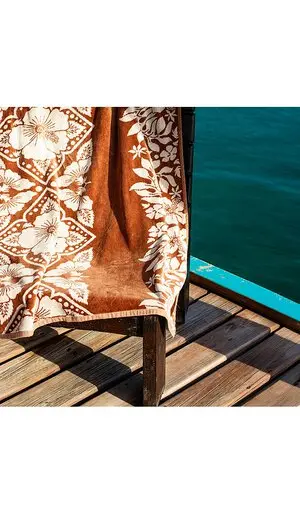 SLOWTIDE Sandy's Towel In Brown