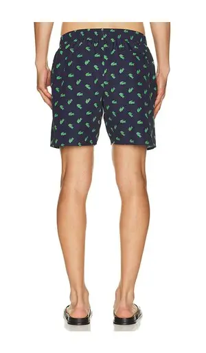 Lacoste Printed Swim Shorts
