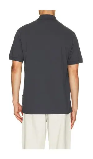 Lacoste Classic Fit Pique Polo In Grey