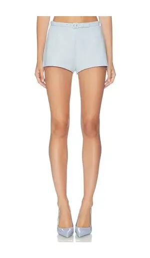 Anna October Belted Tailored Shorts