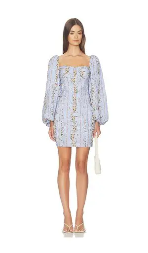 Agua Bendita Lorena Navegante Dress - Blue