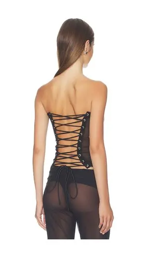 1XBLUE Orchid Corset