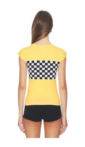 1XBLUE Taxi Graphic T-shirt