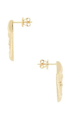 BRACHA Drift Earrings In Metallic
