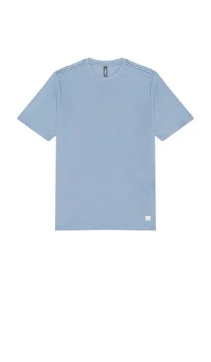 Vuori Current Tech Tee In Baby Blue
