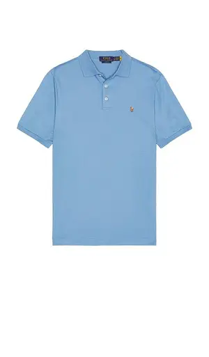 Polo Ralph Lauren Soft Touch Polo In Baby Blue - Sky Blue